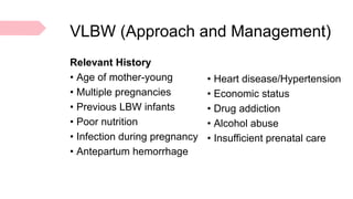 Low birth weight | PPTX