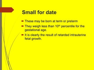 Low Birth weight baby presentation slide.ppt