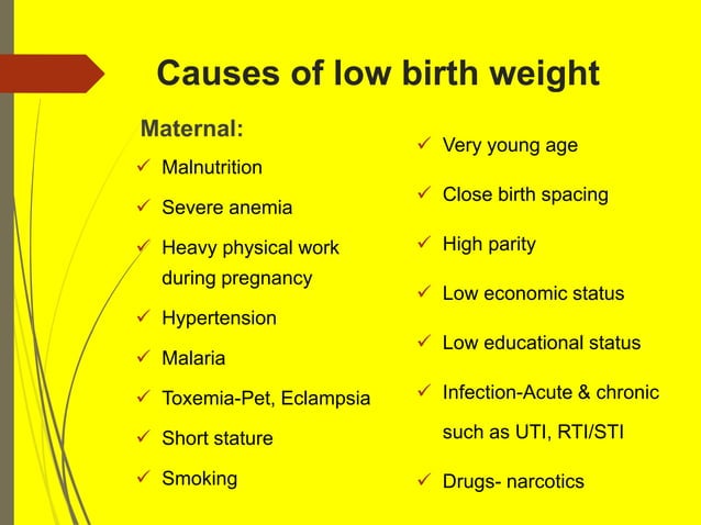 Low Birth weight baby presentation slide.ppt