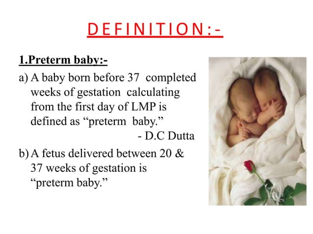 Low birth weight Babies.pptx PRETERM INFANTS | PPTX | Pregnancy ...
