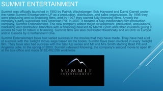 Low budget film companies | PPTX | Video Production | Content Production