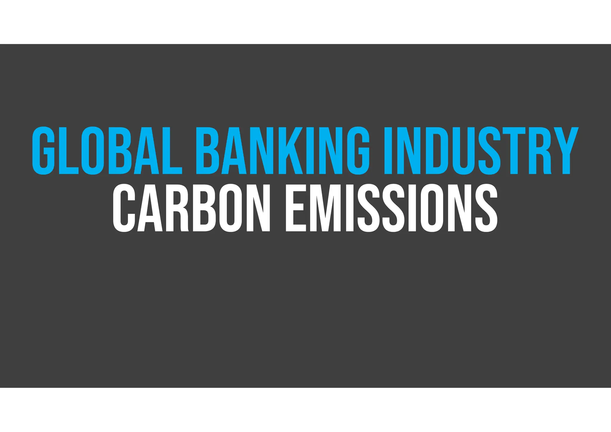 Low Carbon Banking | PPT