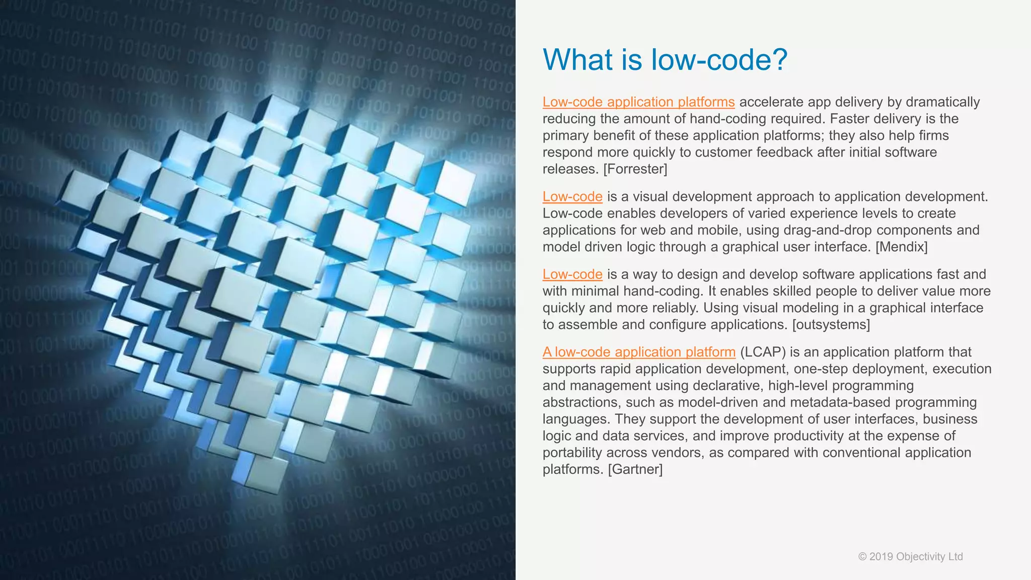 Low code application platforms | PPTX