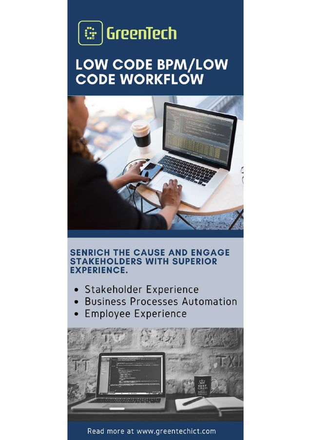 Low Code BPM/Low Code Workflow - GreenTech Consulting, LLC | PDF
