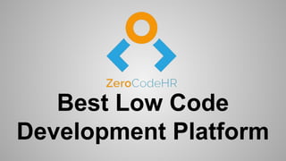 Low code development platform | PDF | Computer Software and Applications | Computing