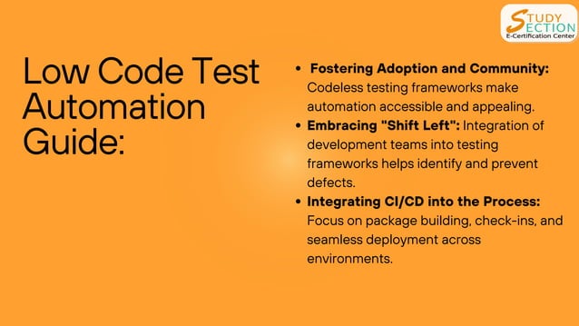 Introduction: Low Code Testing and Its Scope | PPT