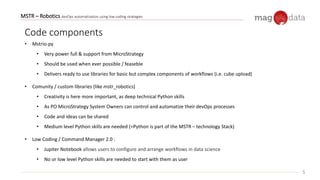 Low coding and MSTR Robotics.pptx