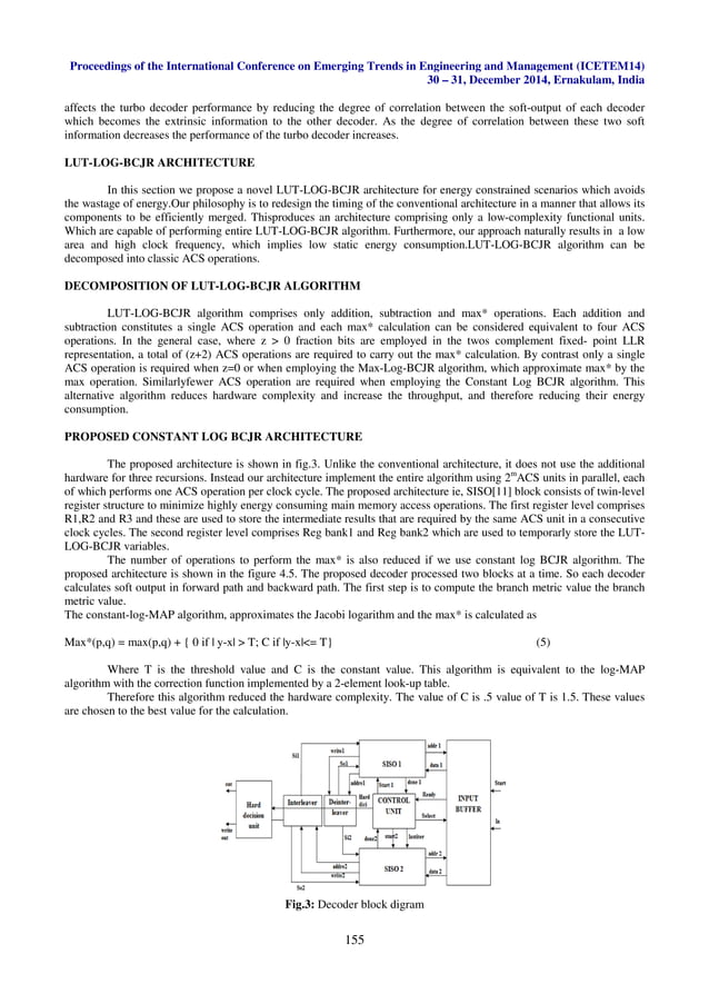 Low Complexity Turbo Decoder With Modified Acs Pdf Programming