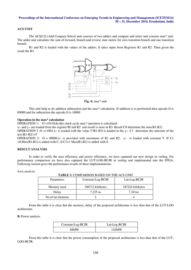 Low Complexity Turbo Decoder With Modified Acs Pdf Programming Languages Computing