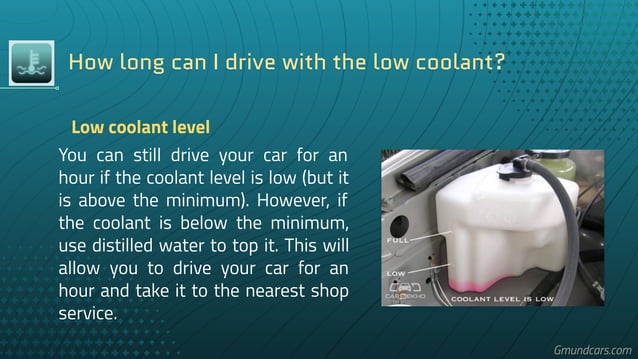 Low Coolant Light | PPT