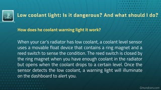 Low Coolant Light | PPT