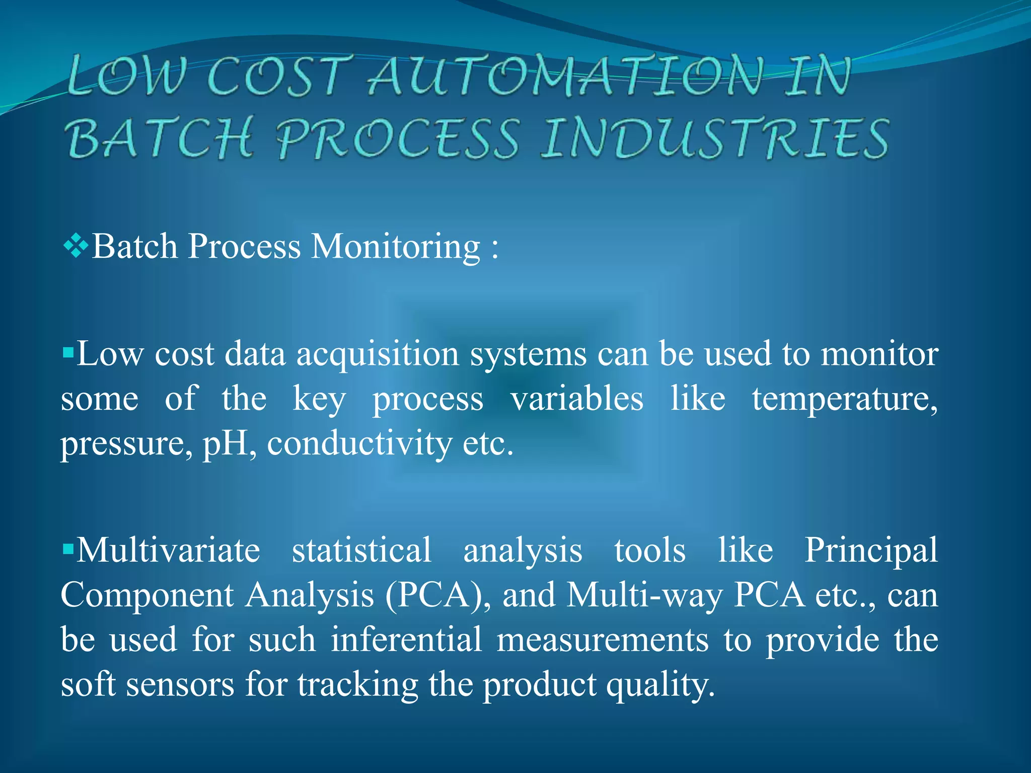 Low cost automation | PPTX