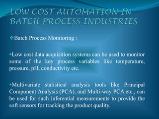 Low cost automation | PPTX
