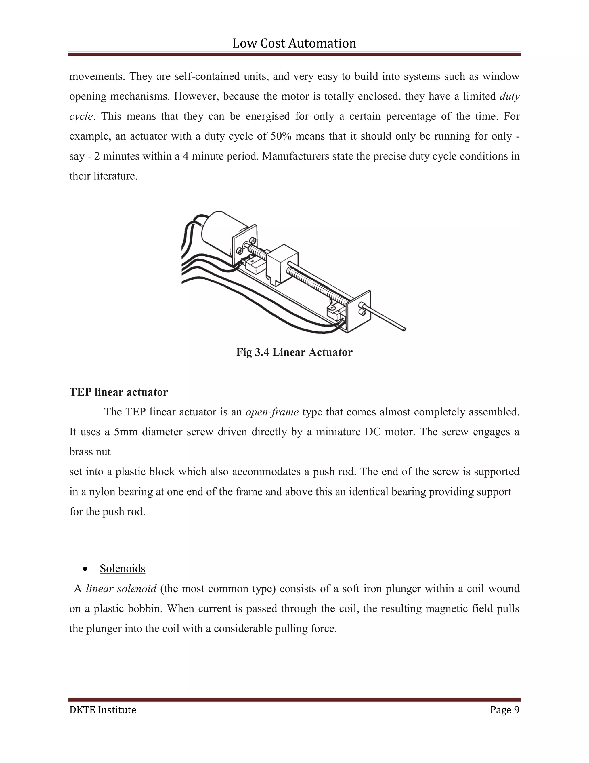 Low cost automation | PDF