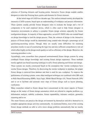 Low cost automation | PDF