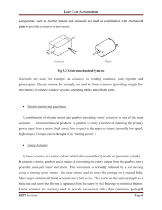 Low cost automation | PDF