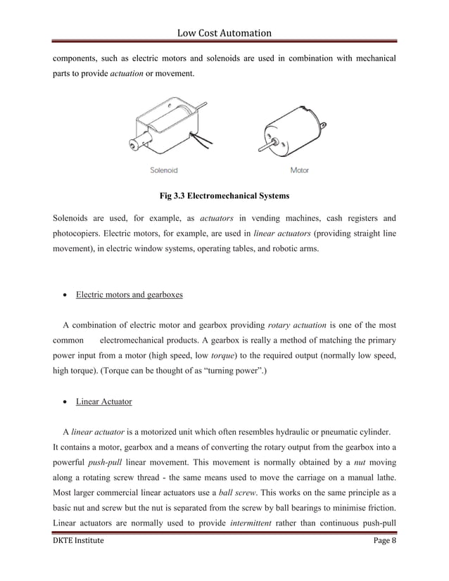 Low cost automation | PDF