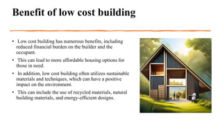Low Cost Building- | PDF