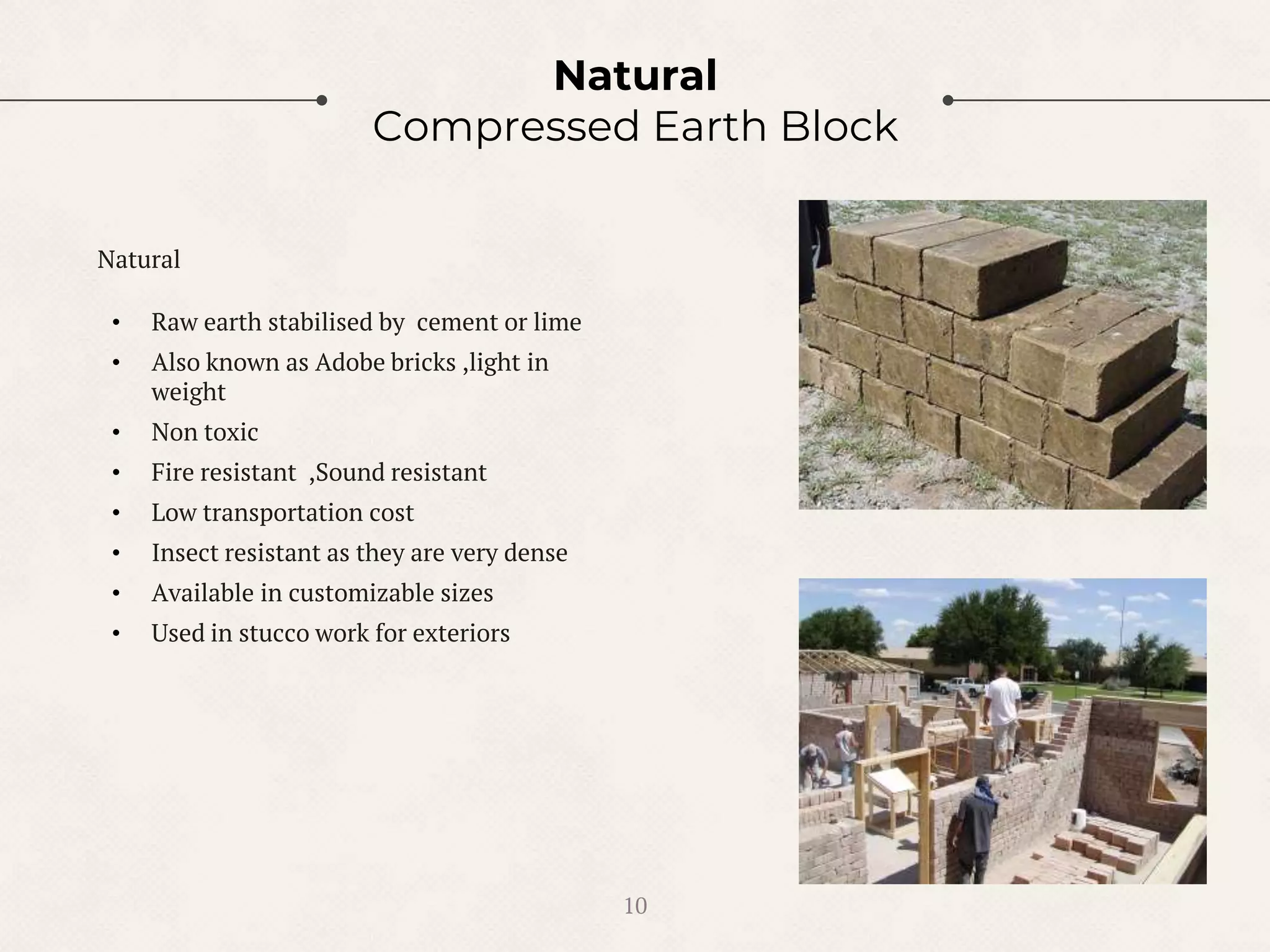 Low cost building materials and construction techniques | PPTX