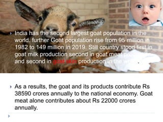 Low cost management of goats | PPTX