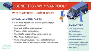 Lowcountry Go Vanpool | PPTX