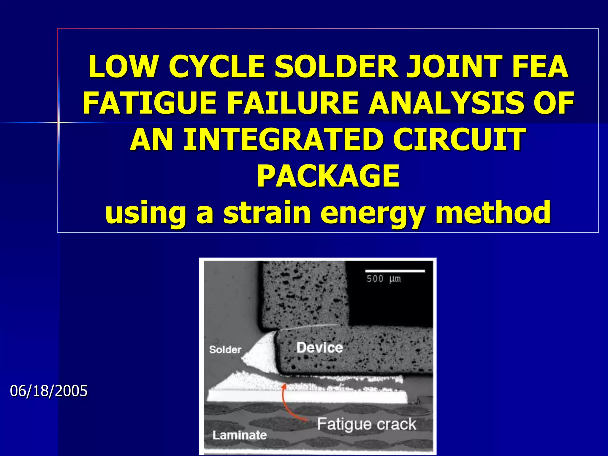 Low cycle fatigue | PPTX