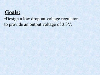 Low dropout regulator(ldo) | PPT