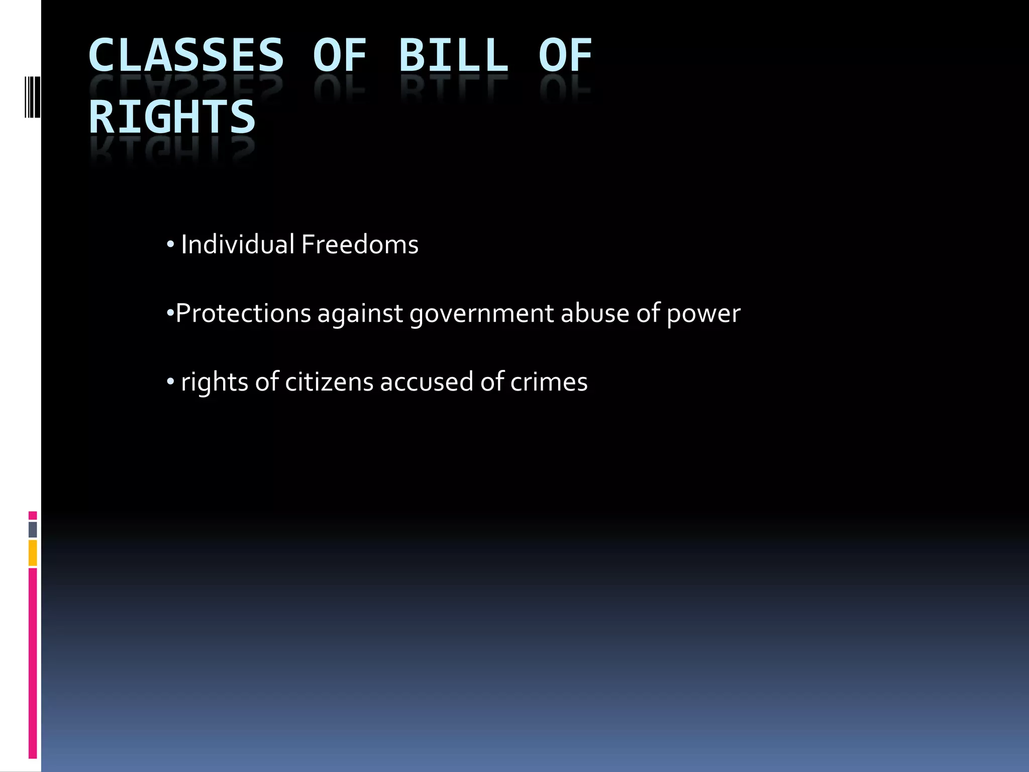 section 1-3 Bill of rights | PPTX