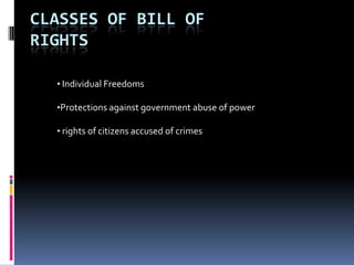 section 1-3 Bill of rights | PPTX