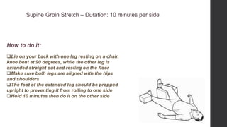 Lower Back Strengthening Exercise | PPTX