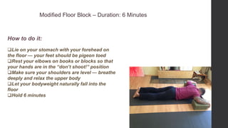 Lower Back Strengthening Exercise | PPTX