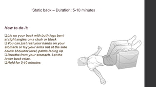 Lower Back Strengthening Exercise | PPT