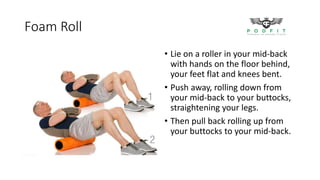 Podfit Lower back stability exercises | PPTX