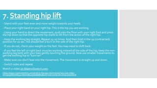 Lower back pain exercises and stretches | PDF