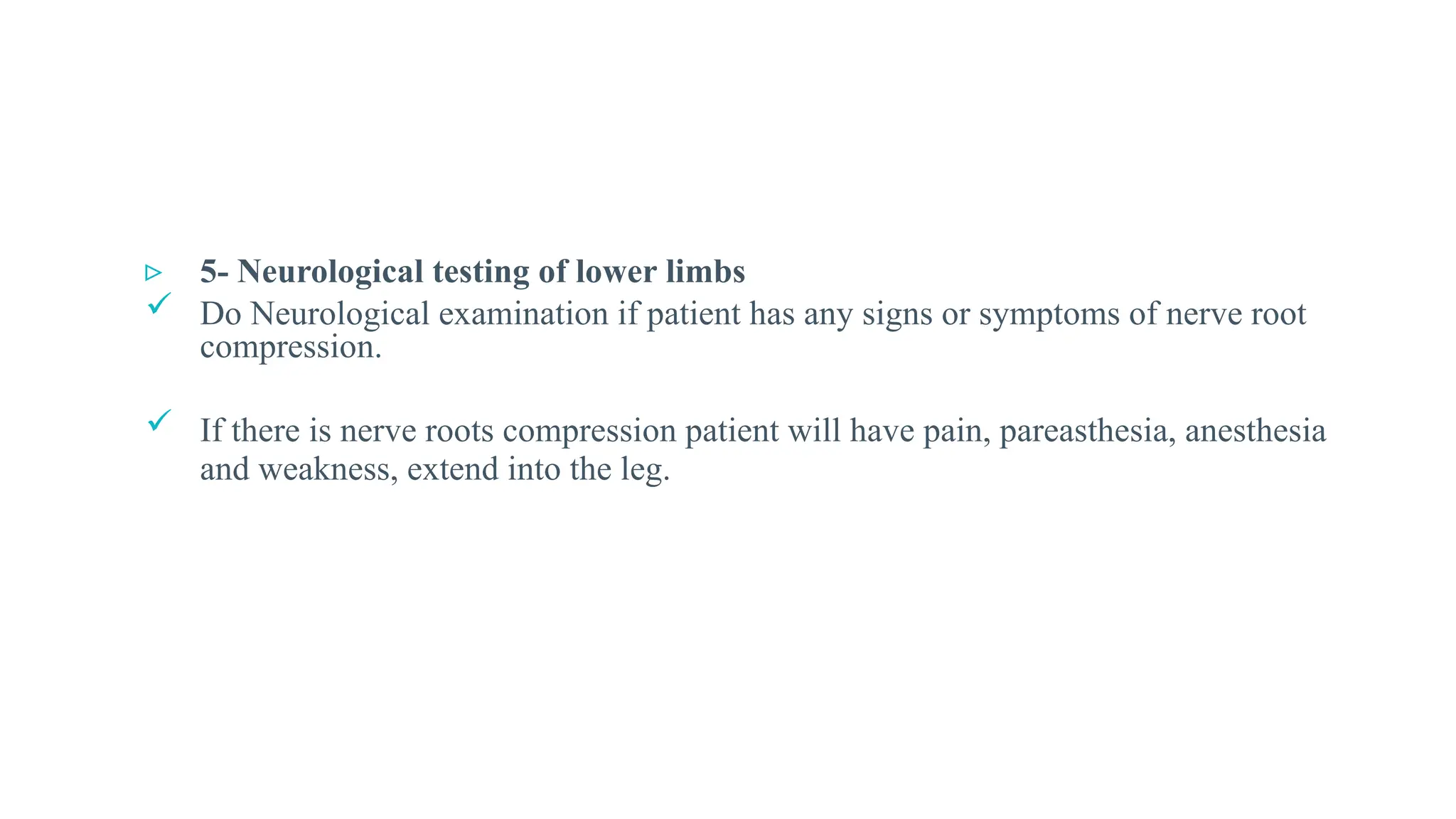 lower back pain tests for patients with back pain.pptx