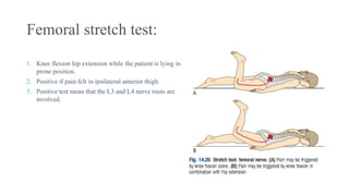 lower back pain tests for patients with back pain.pptx