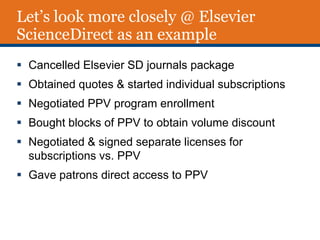 Lower costs greater access | PPT