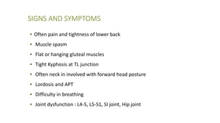 Lower cross syndrome | PPTX