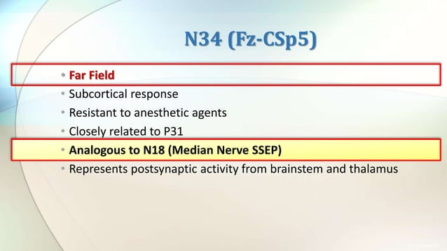 Lower Extremity Somatosensory Evoked Potentials (lower SSEP) | PPTX