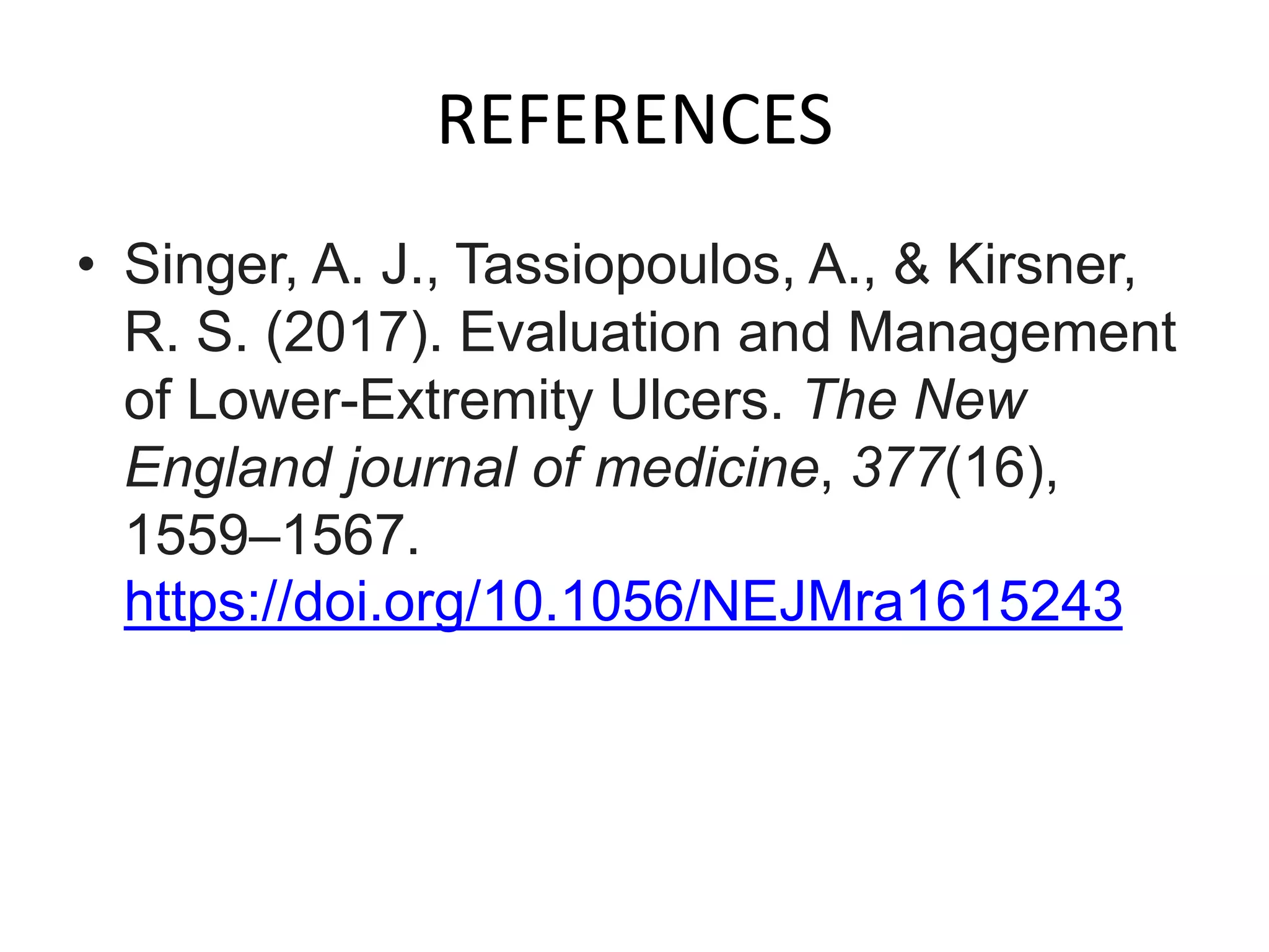 Lower Extremity Ulcers Final Pptpptx