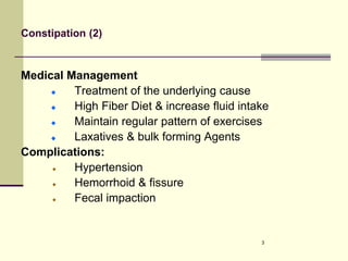 Lower Gastrointestinal Disorders 2 Week 12 Ppt
