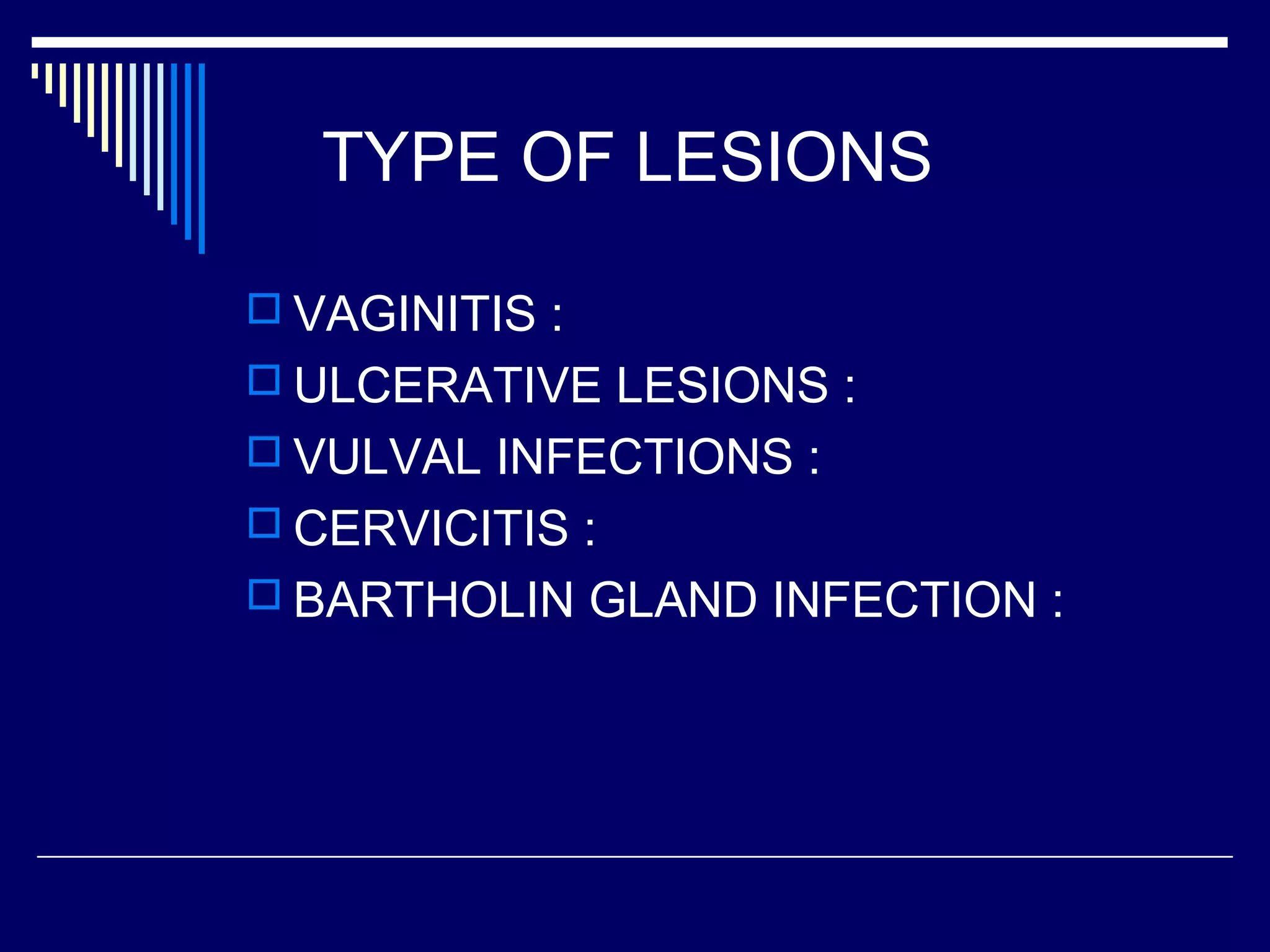 Lower genital tract infection | PPT