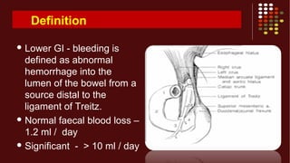 Lower GI Bleed (Lower Gastro intestinal Bleed) | PDF