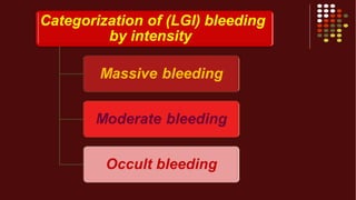 Lower GI Bleed (Lower Gastro intestinal Bleed) | PDF
