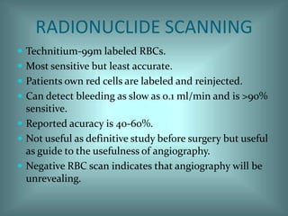 Lower Gastro-Intestinal Bleed | PPTX