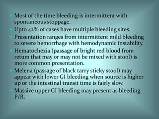 Lower Gastro-Intestinal Bleed | PPTX
