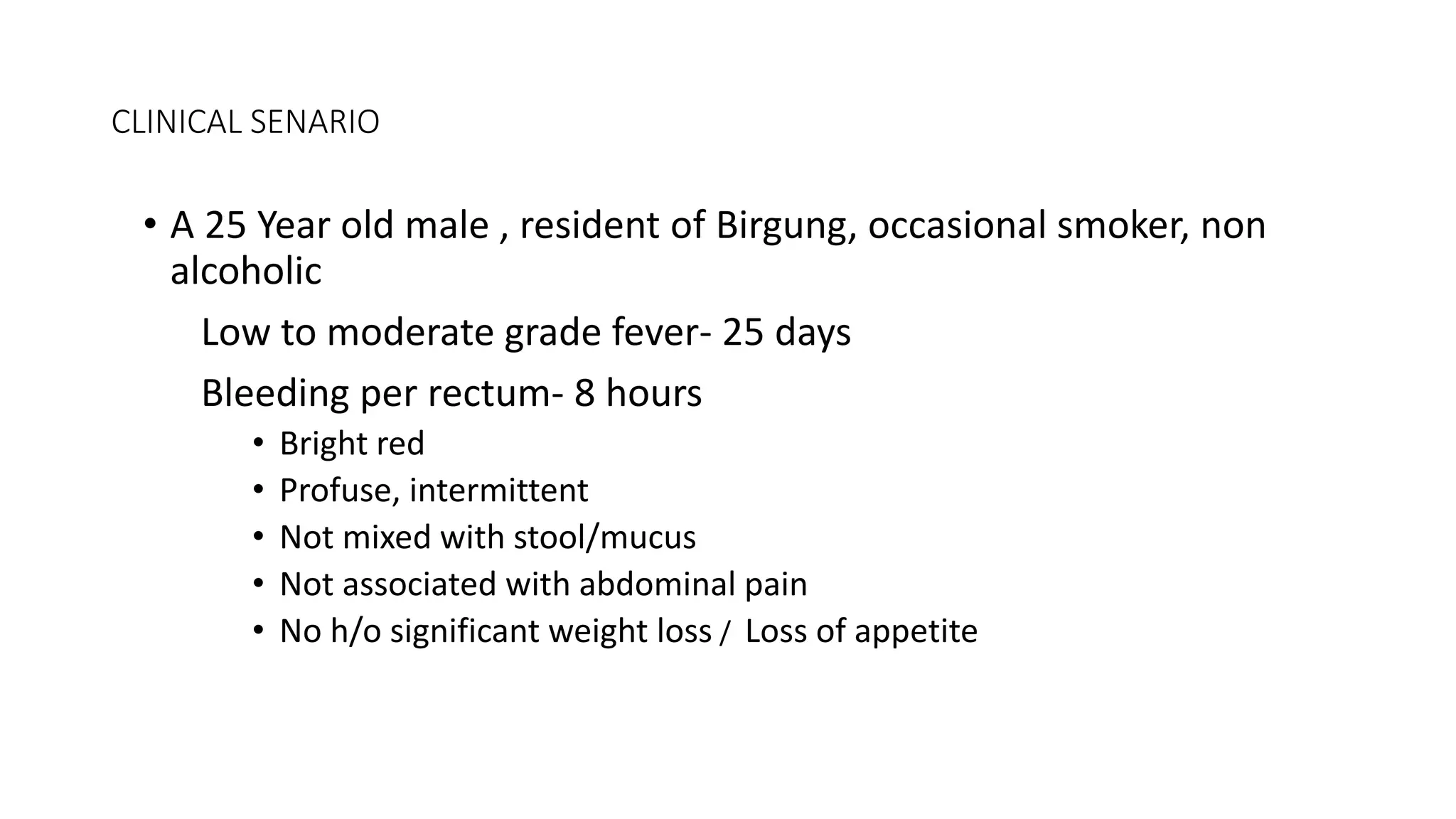 Lower gi bleed | PPTX