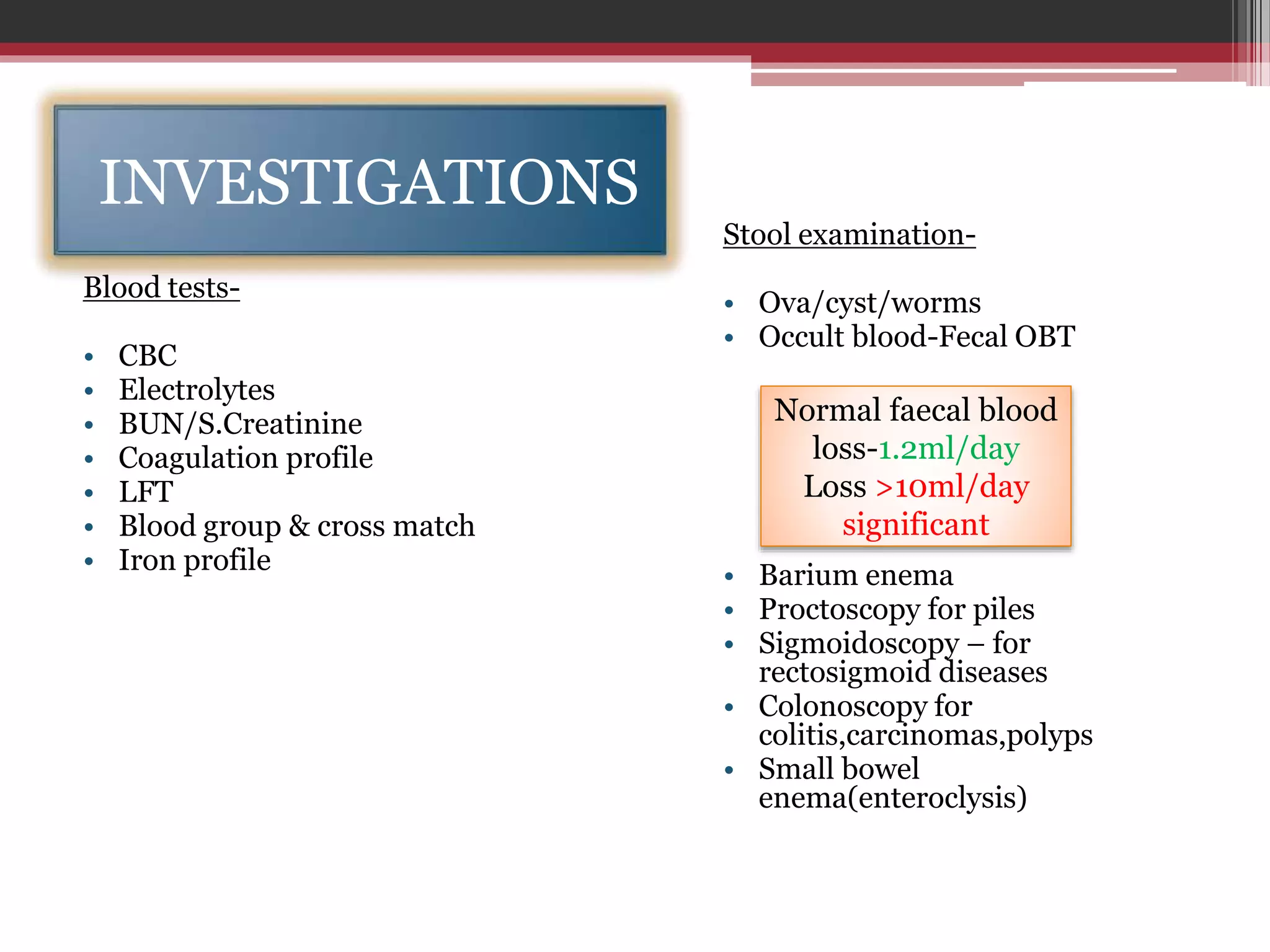 Lower GastroIntestinal Bleeding | PPTX