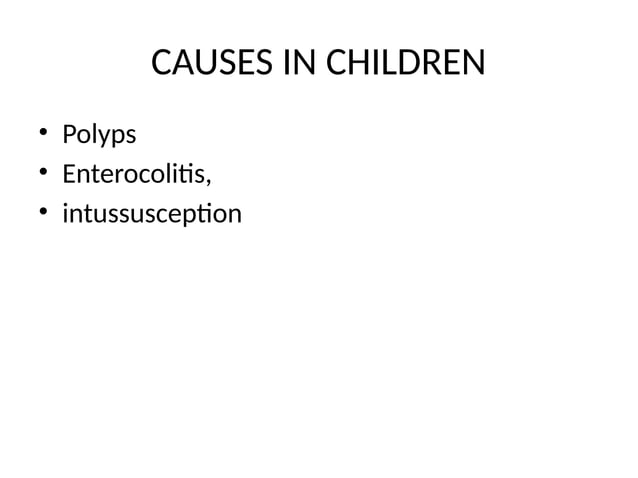 Lower Gi Bleeding Pptx Surgical Emergency Pptx