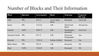 Stratigraphy and petroleum prospect of Lower Indus Basin | PPTX